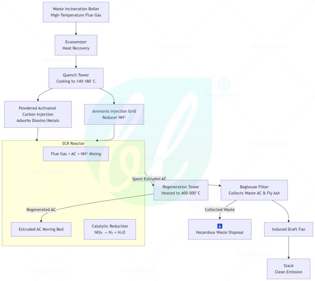 Activated Carbon For NOx Nitrogen Oxides Removal-Heycarbons