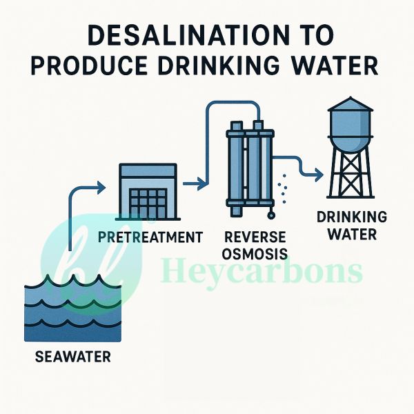 Activated Carbon For Seawater Desalination - Heycarbons